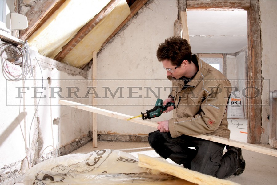 Metabo PowerMaxx ASE Sega diritta a batteria in Valigetta in plastica ...