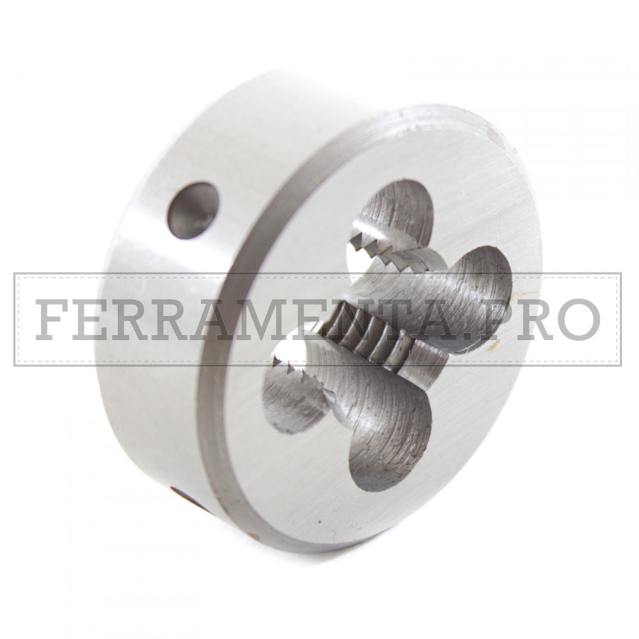 FILIERA SINISTRA FILETTATURA METRICA PASSO GROSSO in ACCIAIO HSS per ...